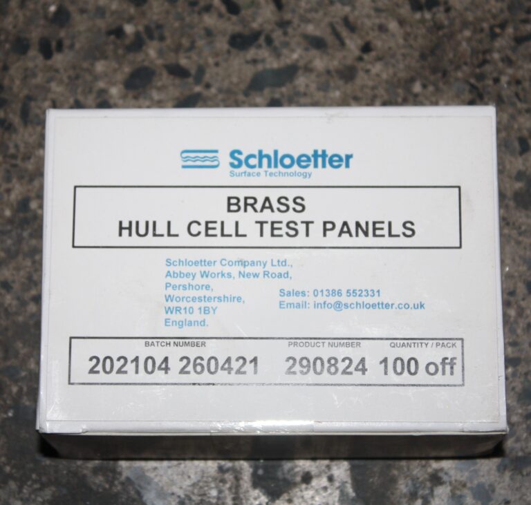 Brass Hull Cell Test Panel – pctpurechem.com